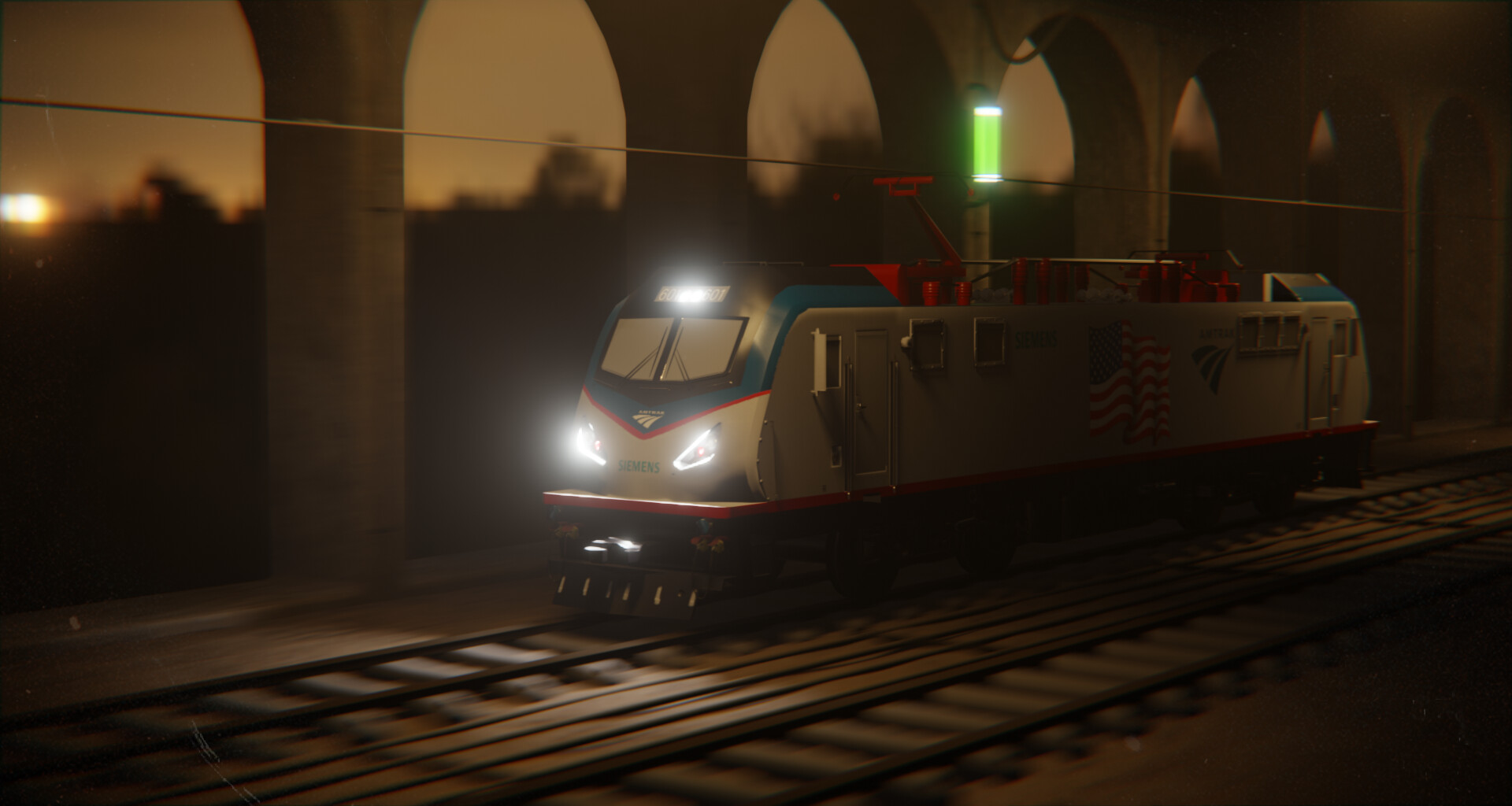 ArtStation - Lokomotive siemens acs-64