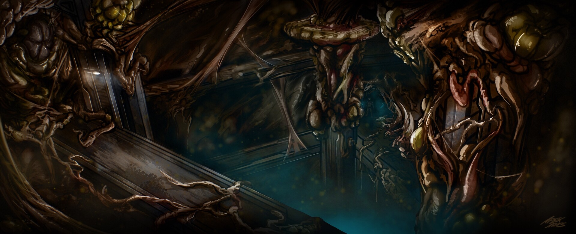 ArtStation - Infested Facility