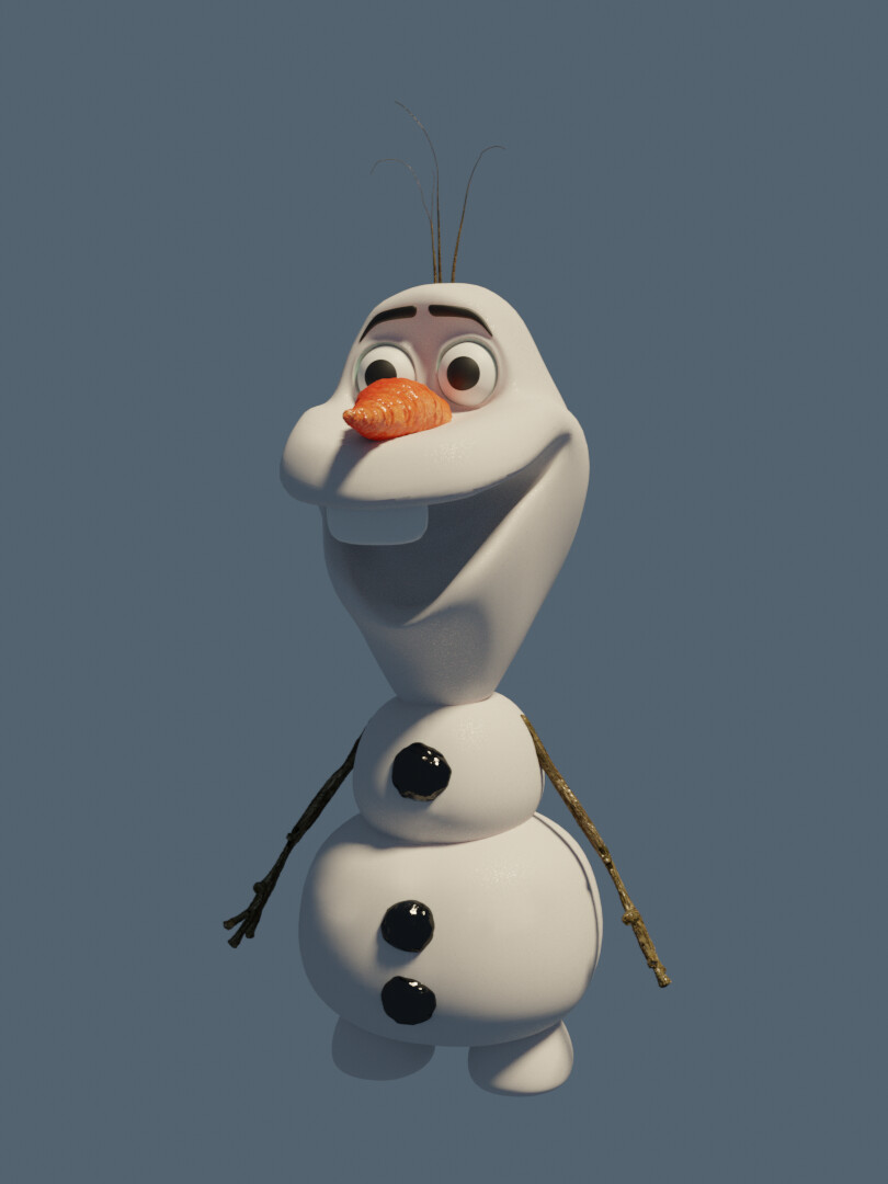 ArtStation - Olaf Frozen 3D model