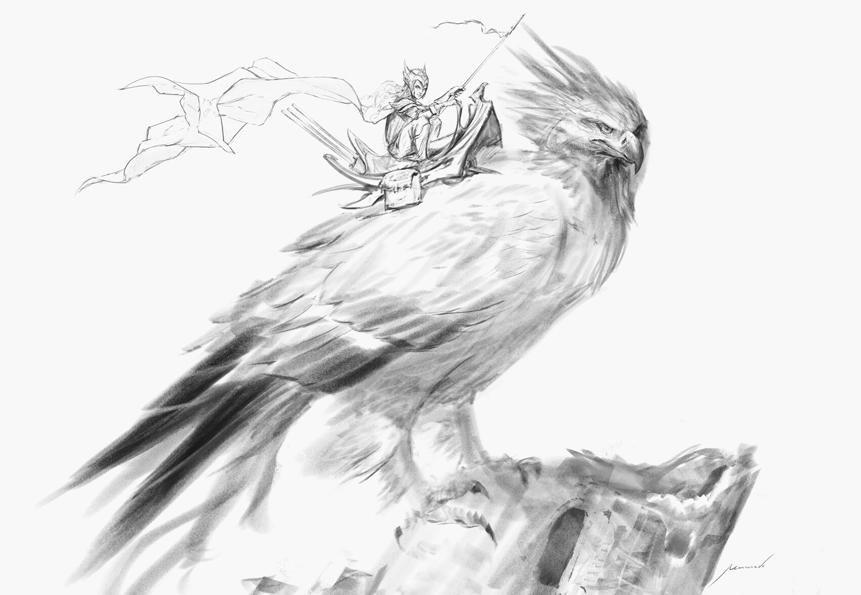 Antonio J. Manzanedo - Bird Rider