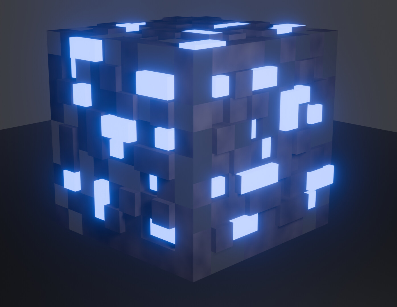 ArtStation - Minecraft Diamond Ore