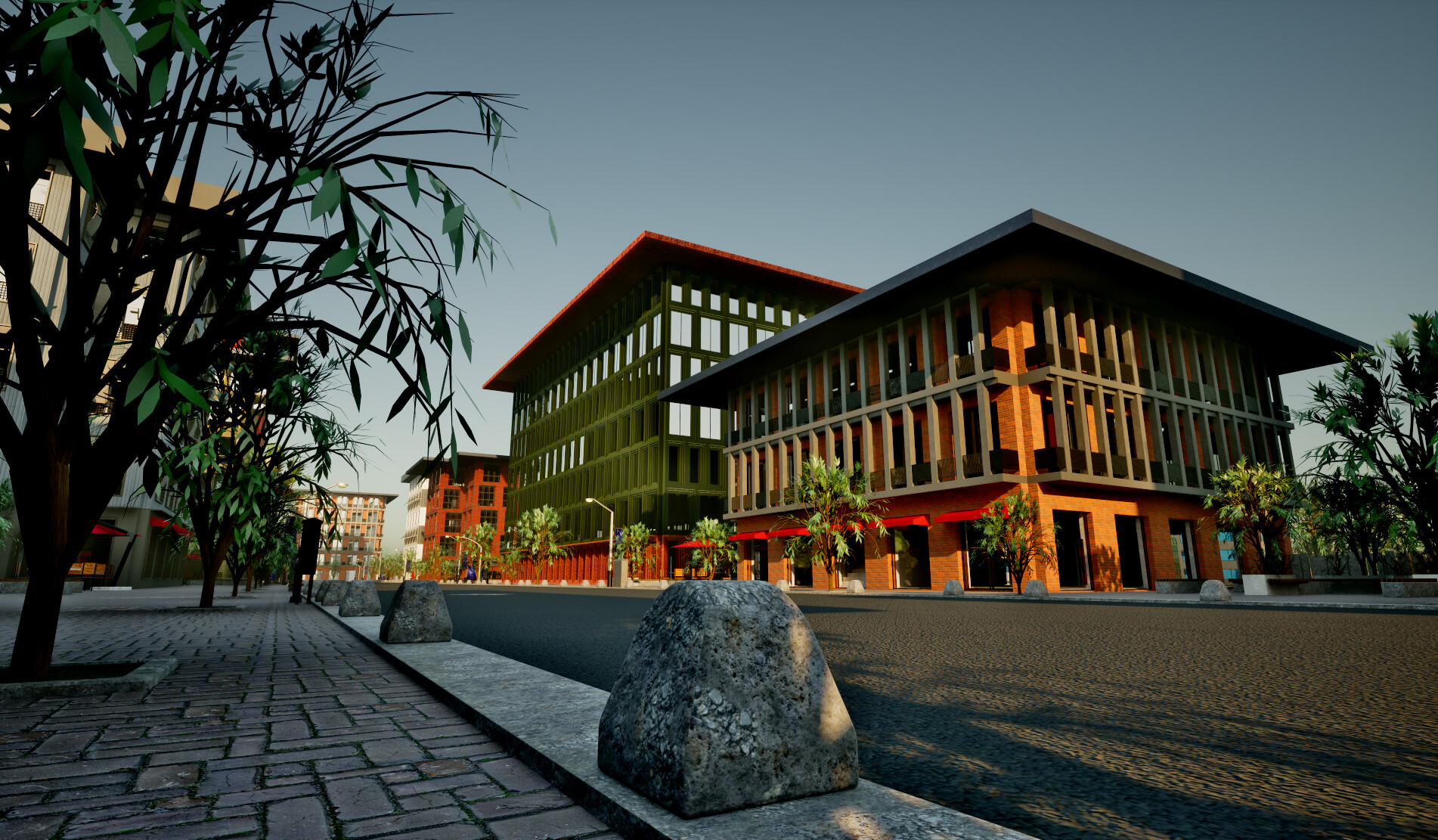 ArtStation - Stylized PCG City