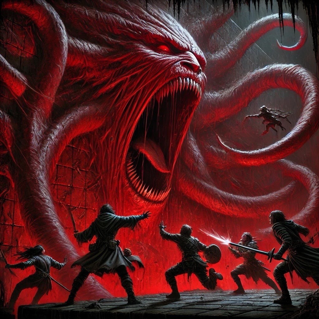 ArtStation - Demon wall series