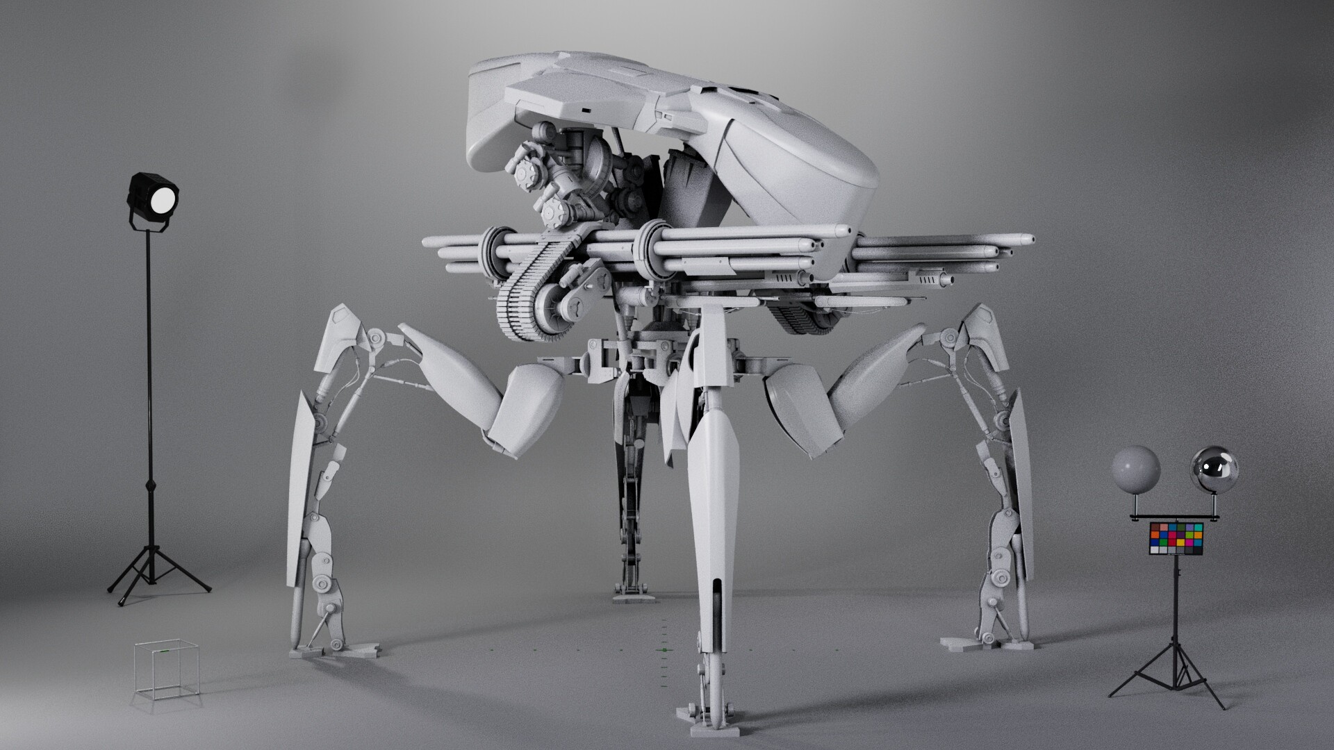 ArtStation - Spider Tank (Terminator Genisys)