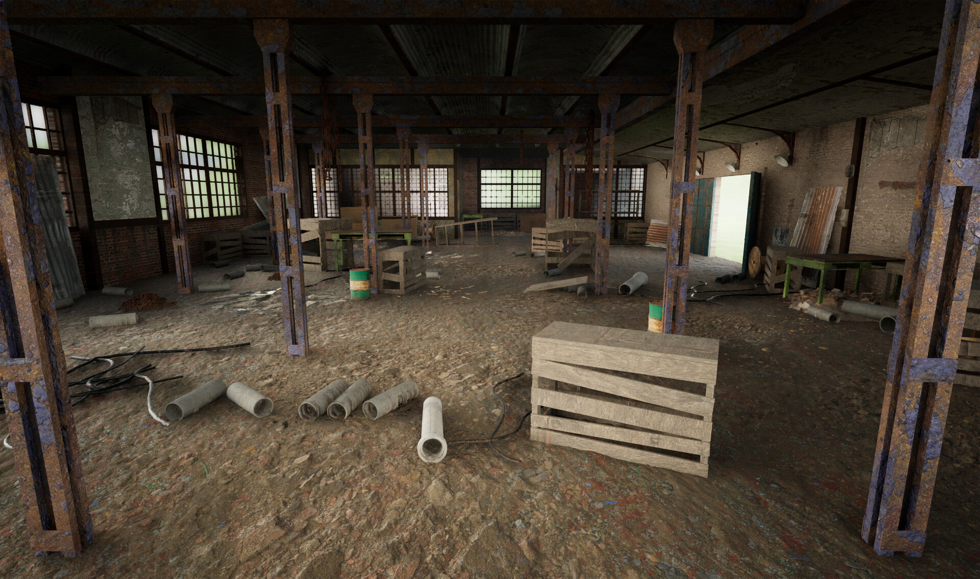 ArtStation - Abandoned Workshop