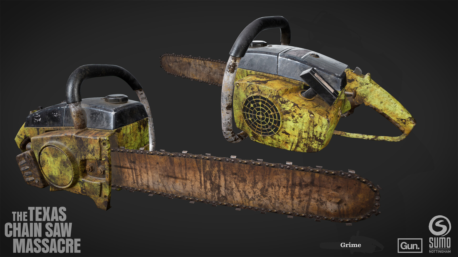 Alan O Brien - Texas Chainsaw Massacre - Weapons - Chainsaws