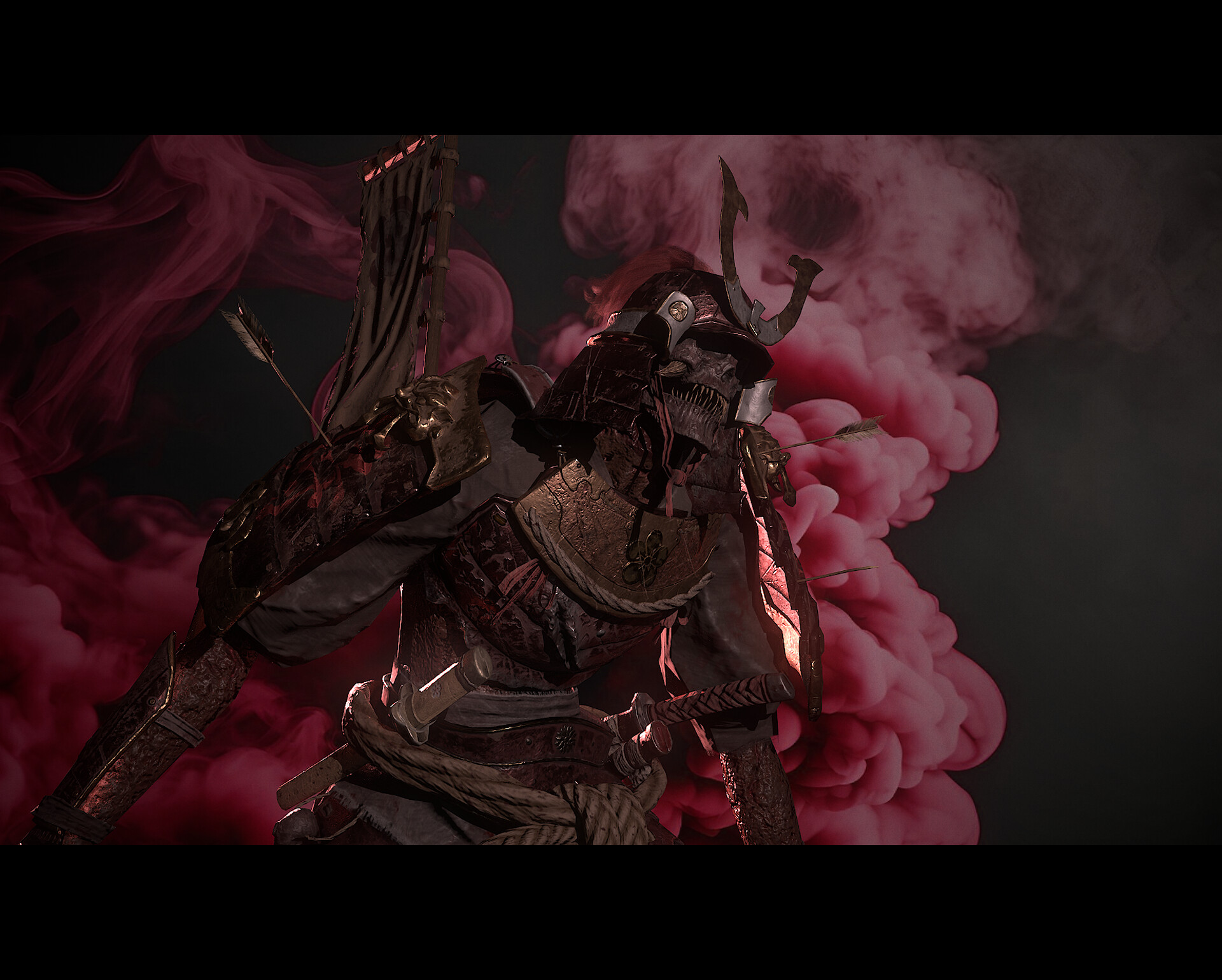 ArtStation - Samurai zombie