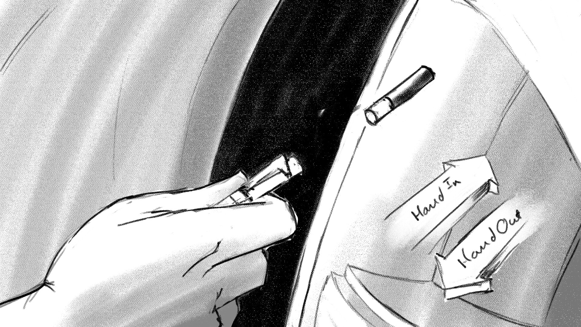 David Merk - Storyboard Side-By-Side Comparison