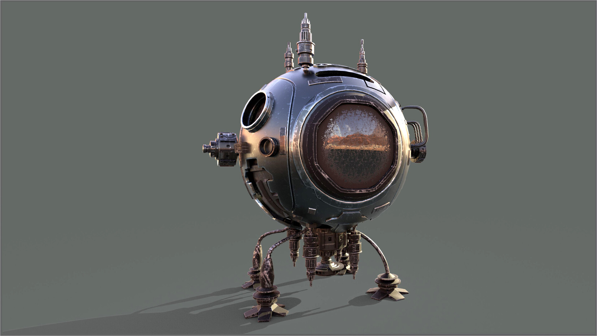 ArtStation - Space Ship Model Made for a Shortfilm / Currently in ...