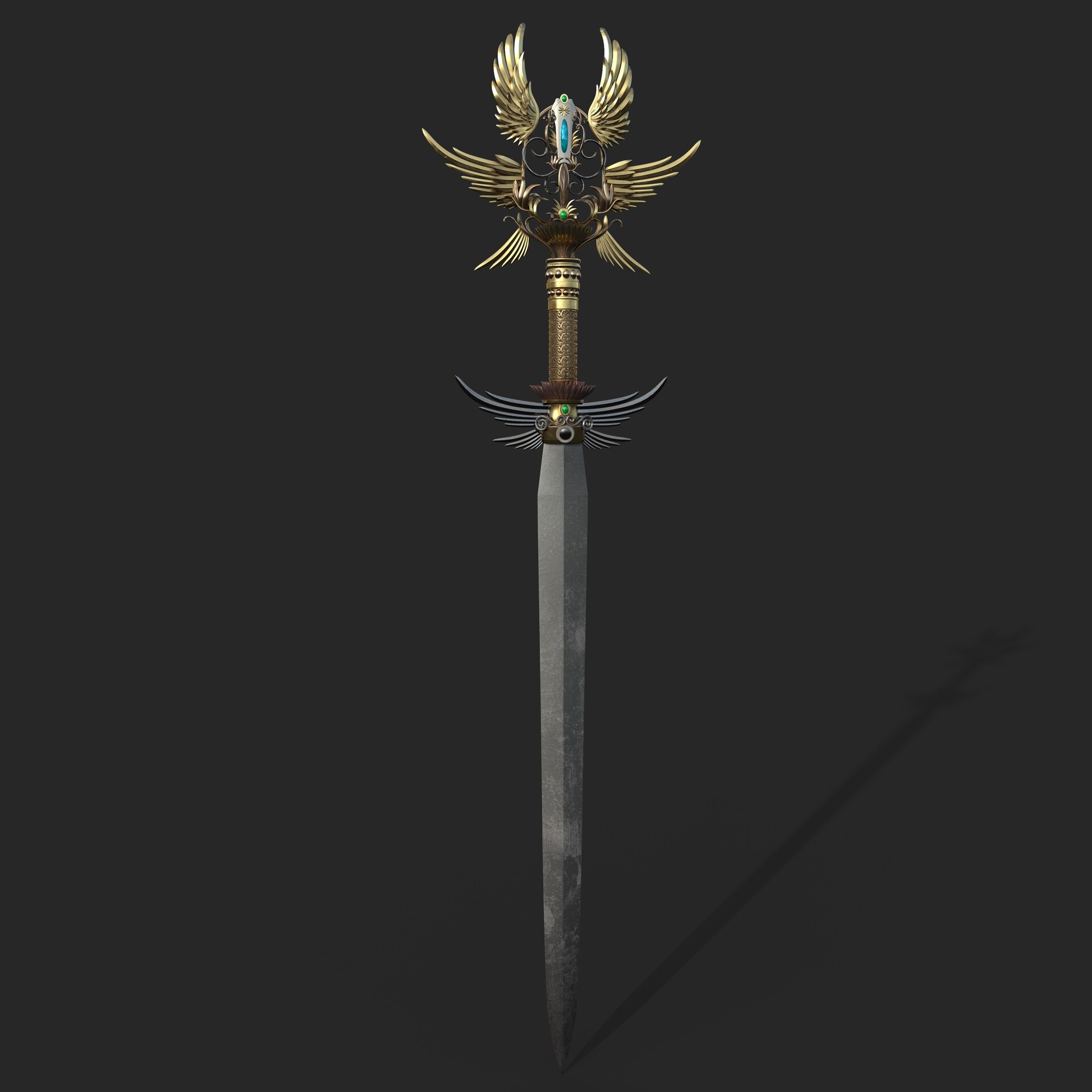 ArtStation - Fantasy sword