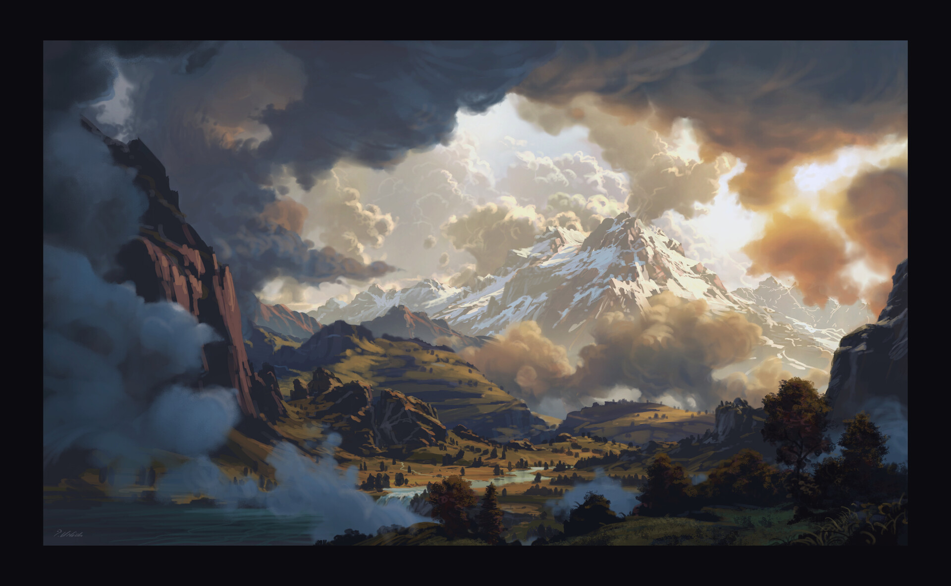 ArtStation - Mountains