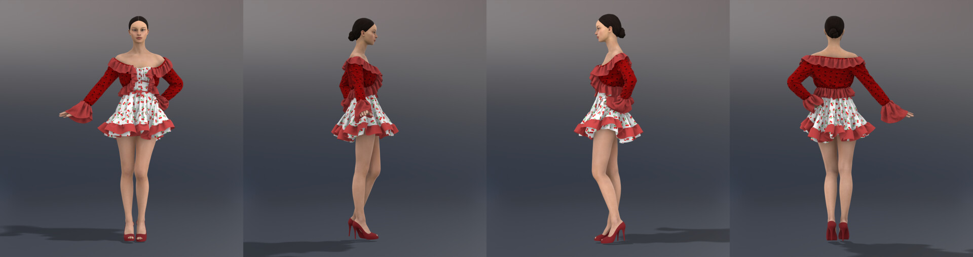 ArtStation - Spring Fruit Collection Outfit