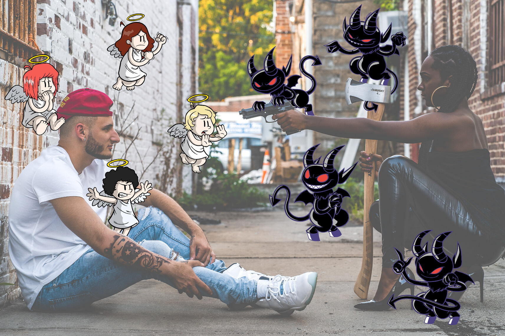 ArtStation - DANGER [ALBUM COVER]