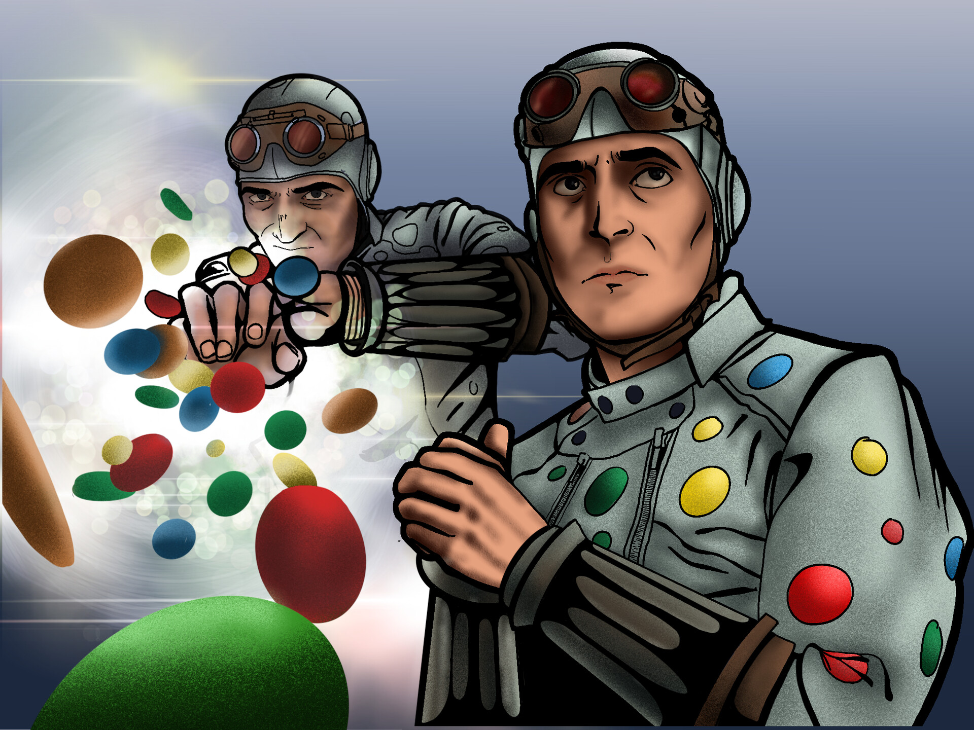 ArtStation - Polka-Dot-Man