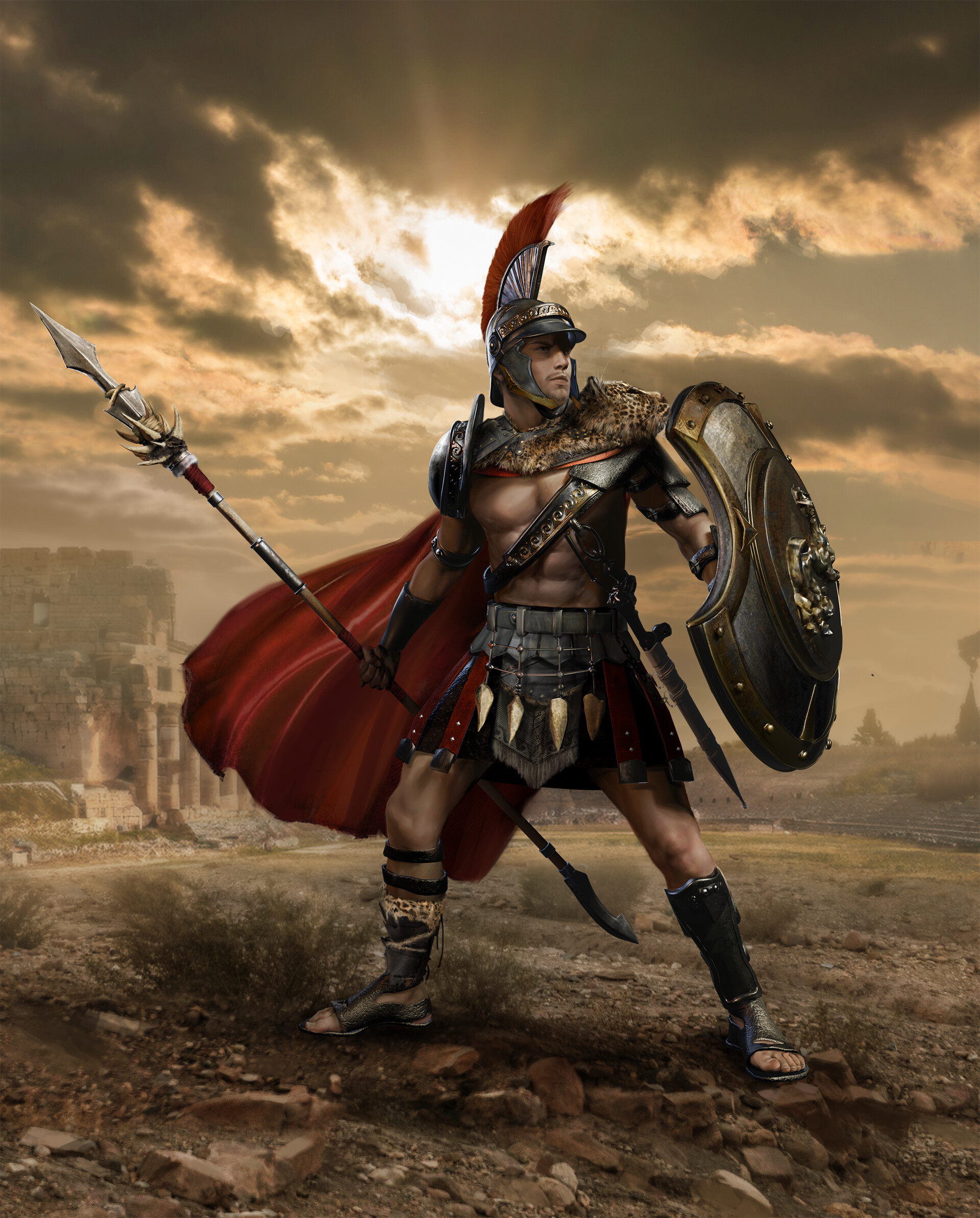 ArtStation - Roman Knight