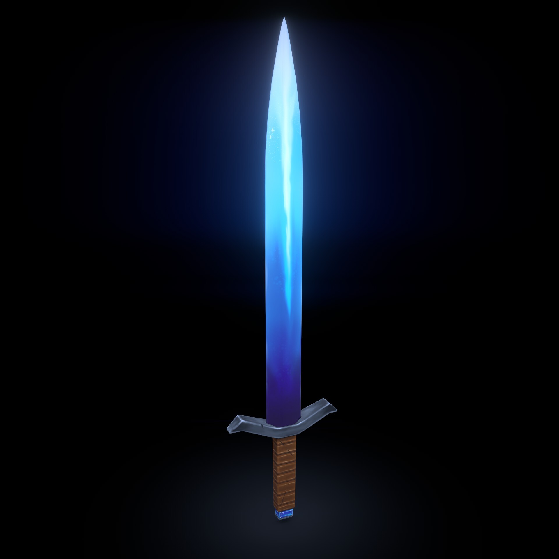 ArtStation - Hand Painted RPG Sword - Style Practice