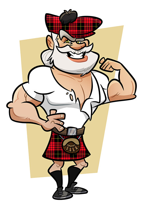 scotsman cartoon