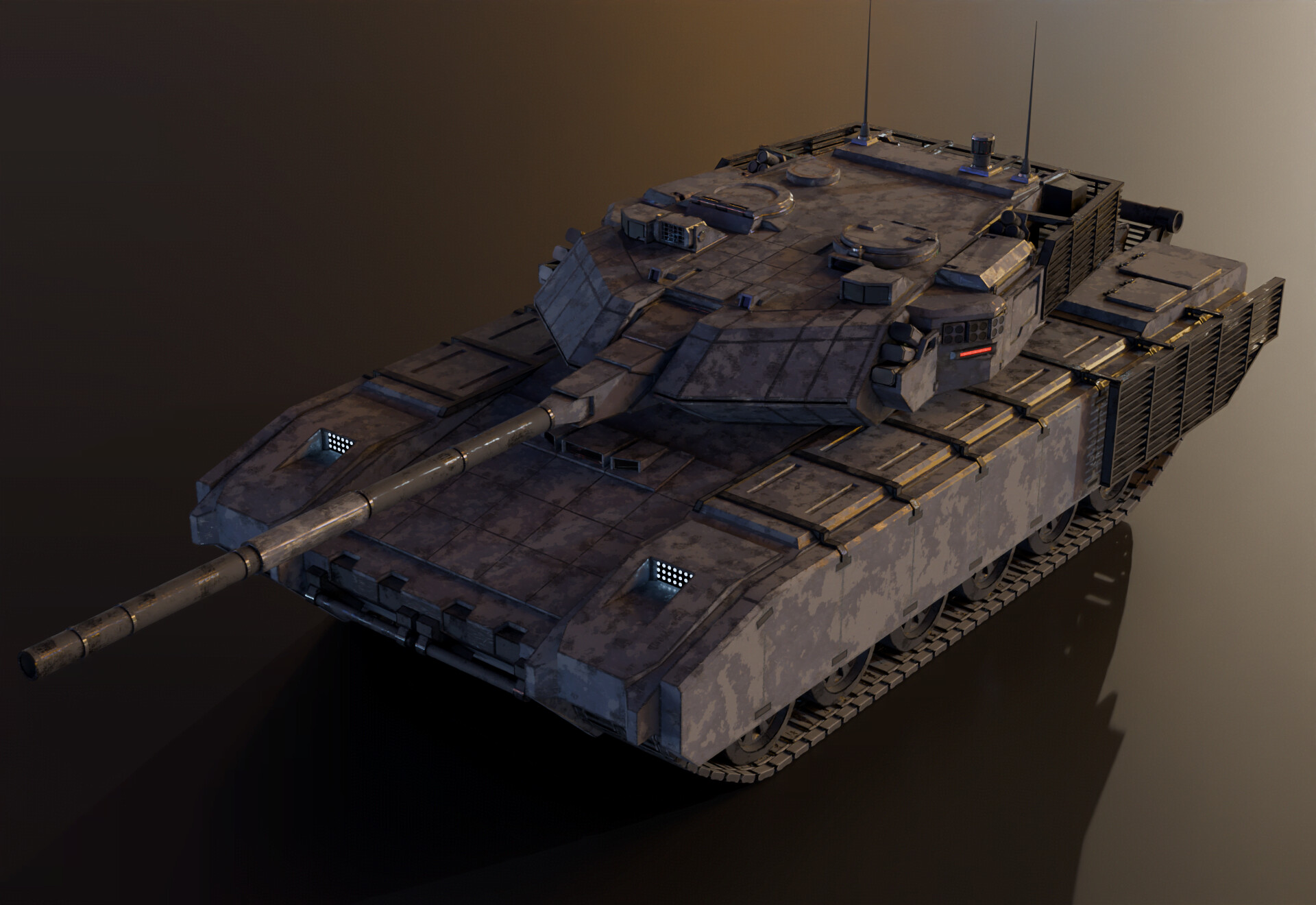 ArtStation - VT4 Main Battle Tank Custom