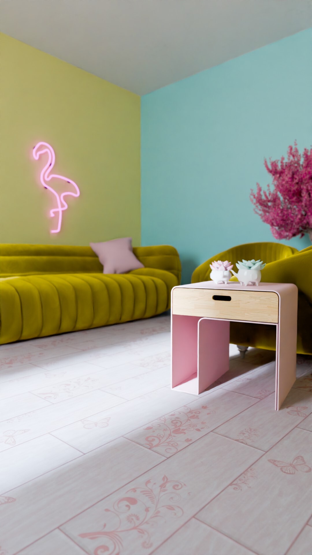 ArtStation - Colorful Tables