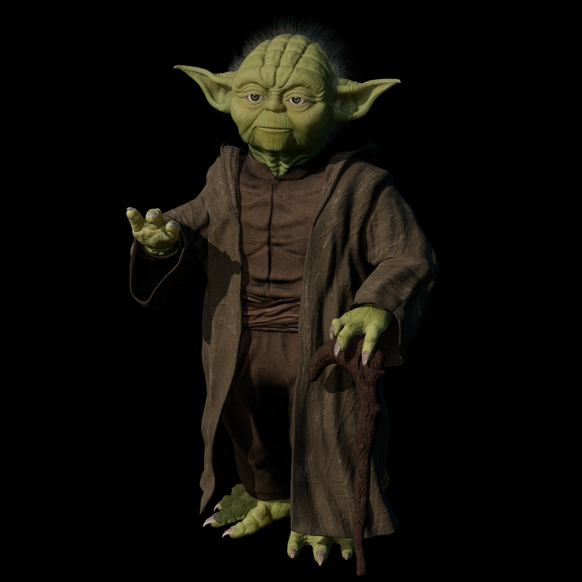 ArtStation - StarWars 'Master Yoda'