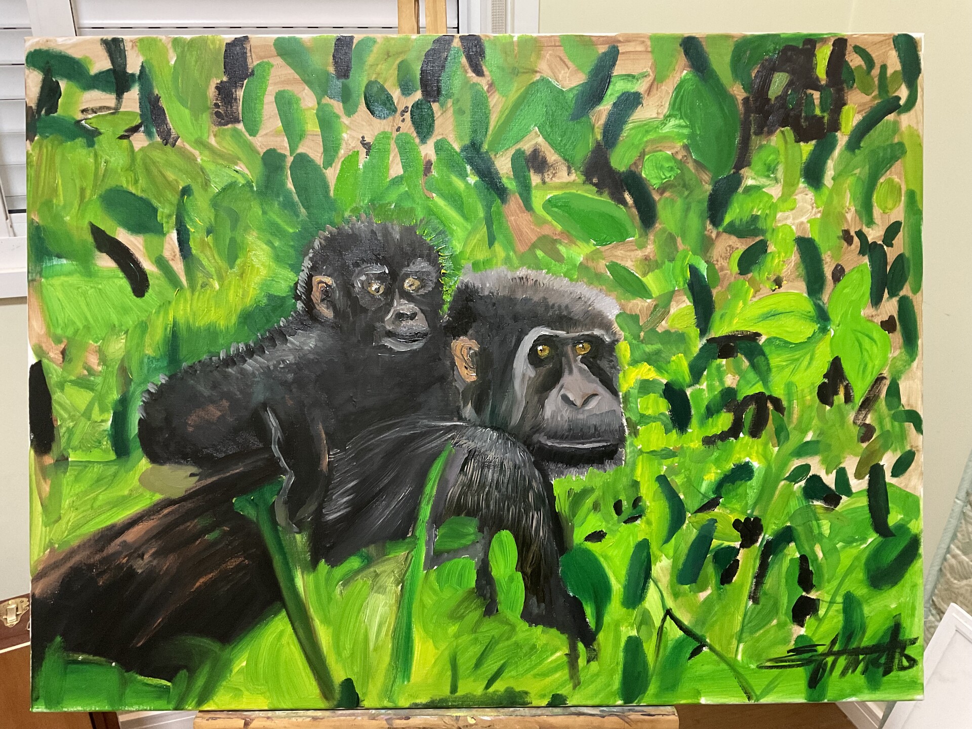 ArtStation - Monkey in Jungle