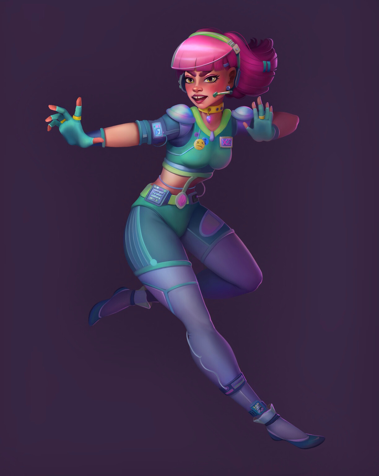 ArtStation - Space girl