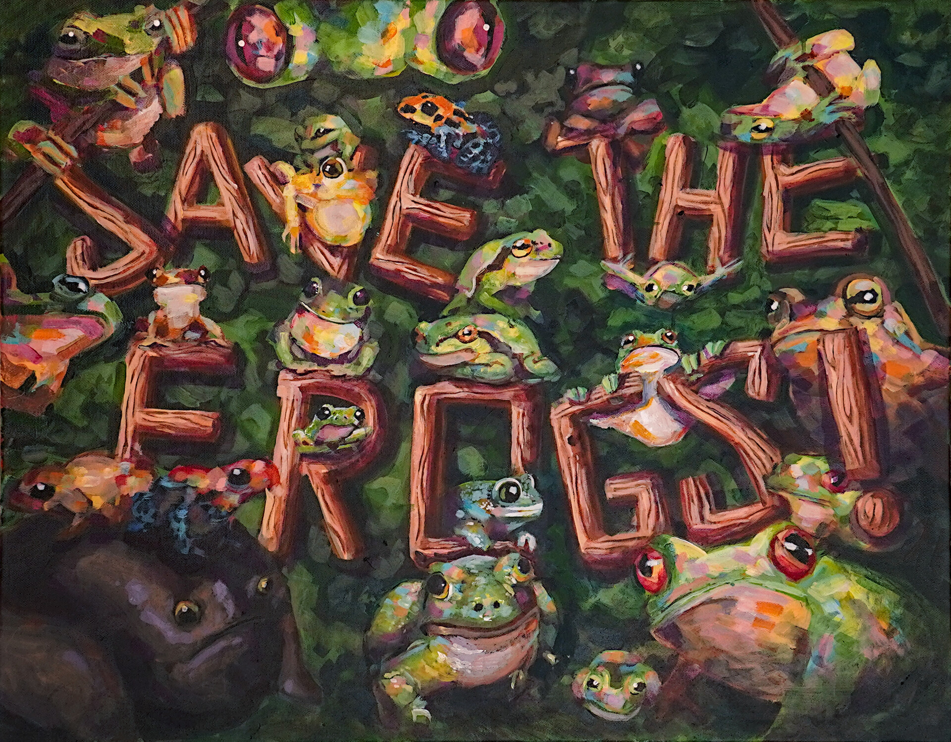 ArtStation - Save The Frogs! Contest Submission
