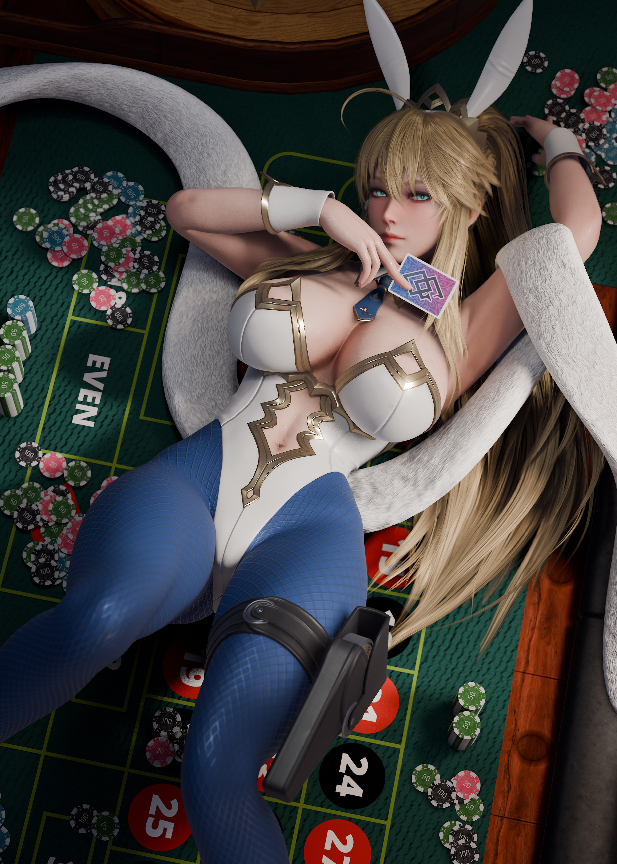 Ryan Reos - 【FGO】Artoria Pendragon Bunny Ruler