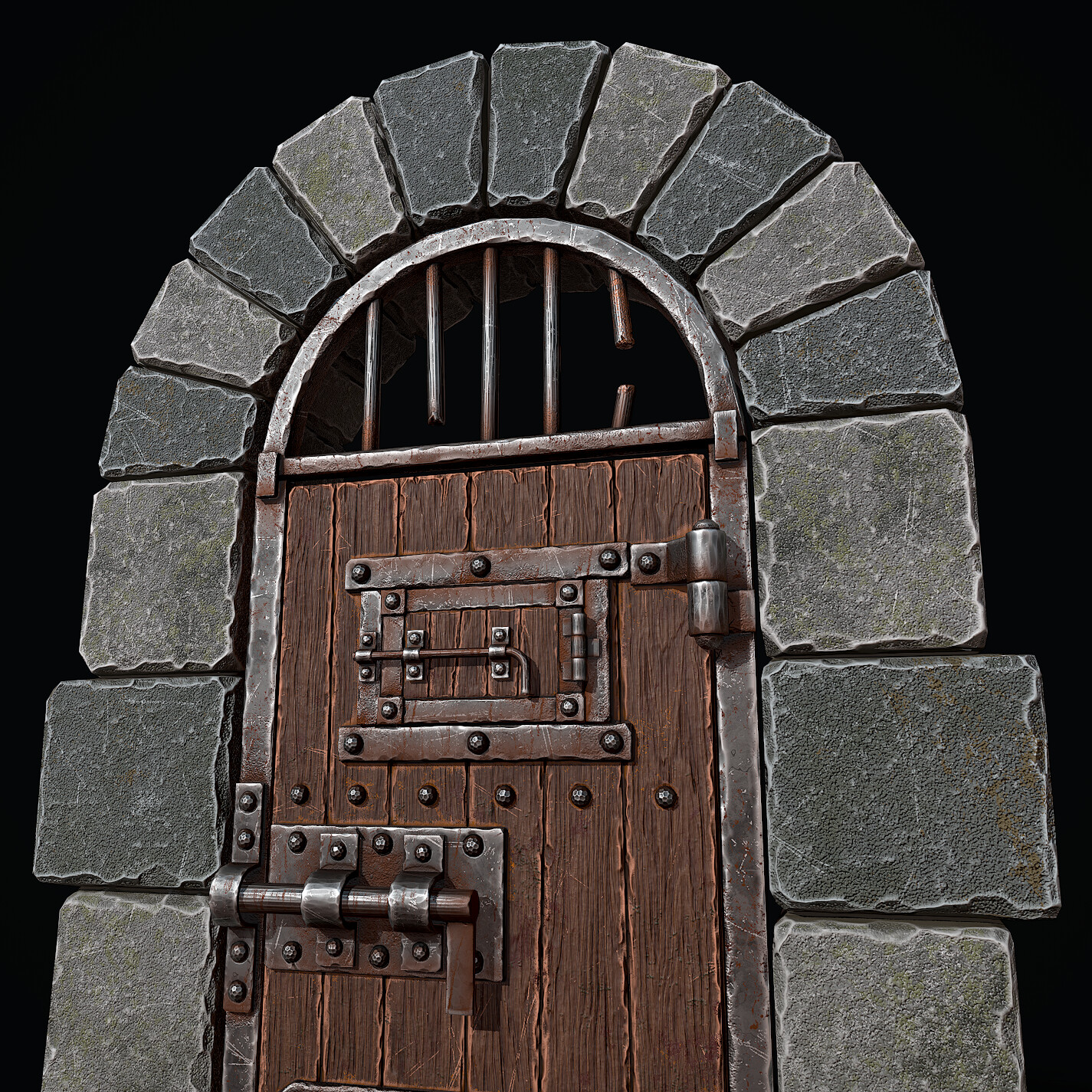 ArtStation - Medieval Dungeon Door