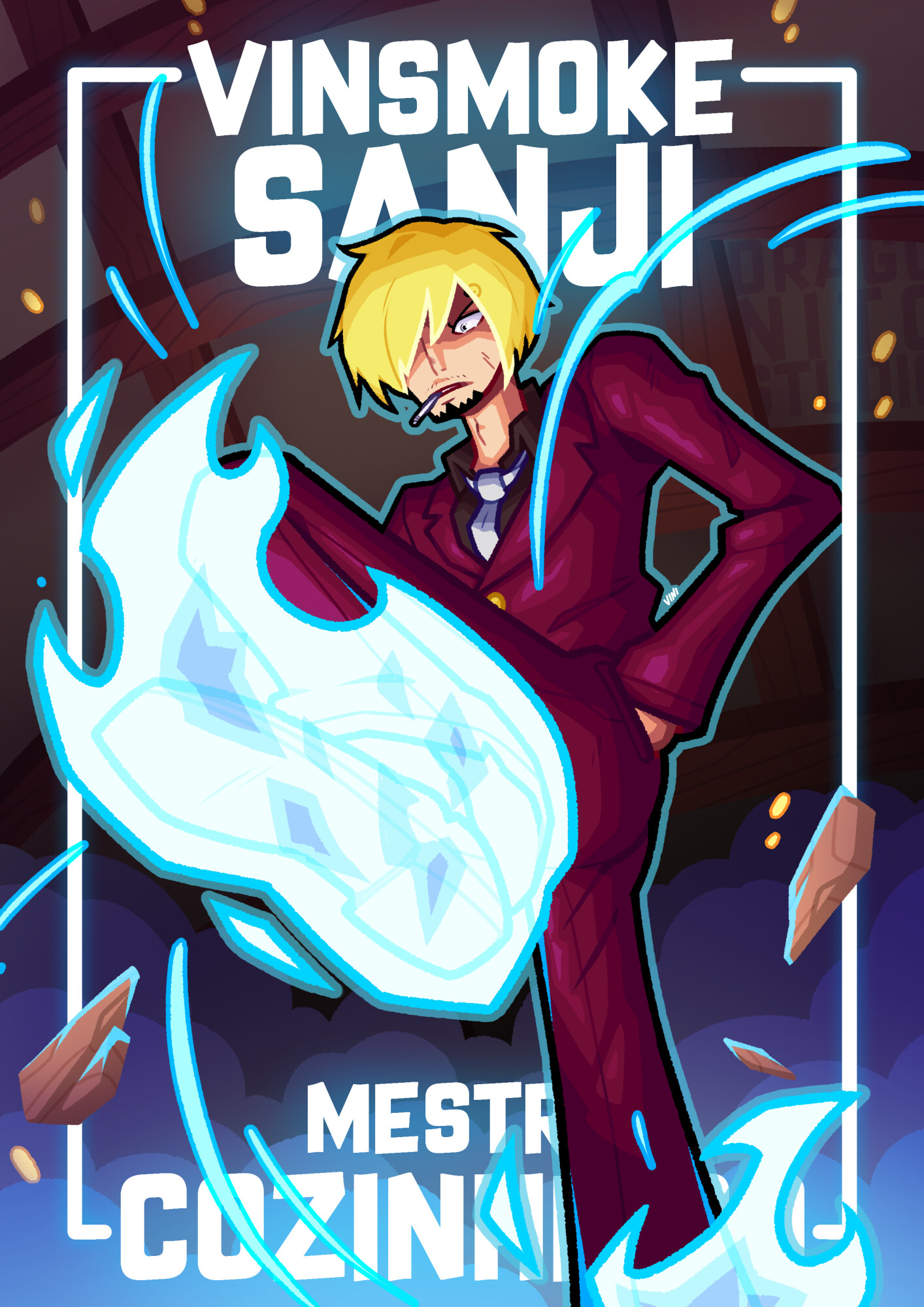 ArtStation - Sanji - One Piece