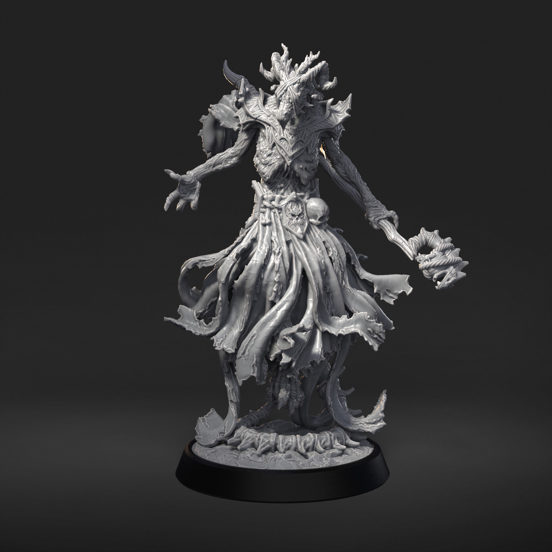 ArtStation - Dragonborn Lich