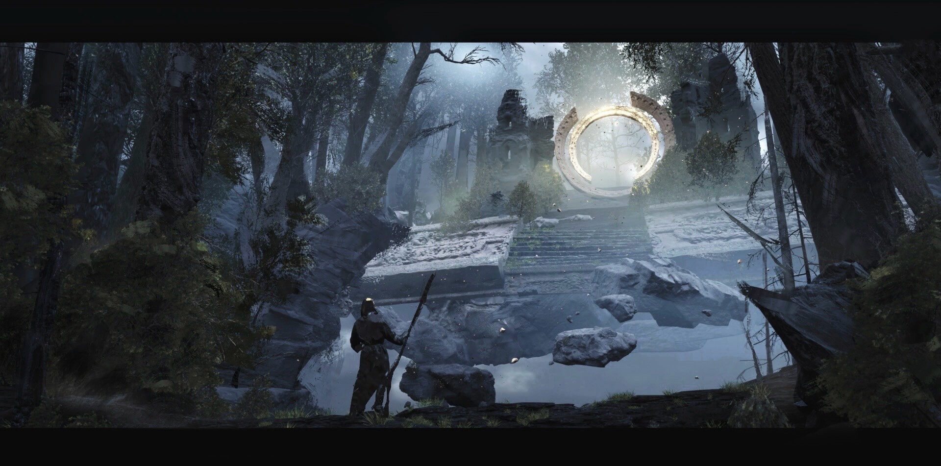 ArtStation - Ruin of a underground path