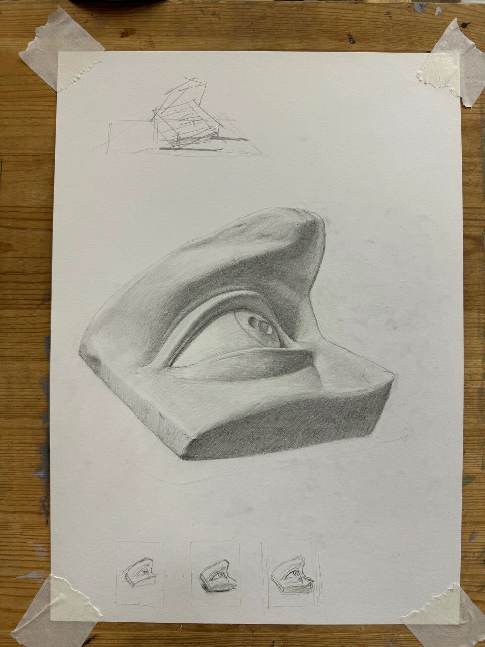 ArtStation - Eye of David sculpture