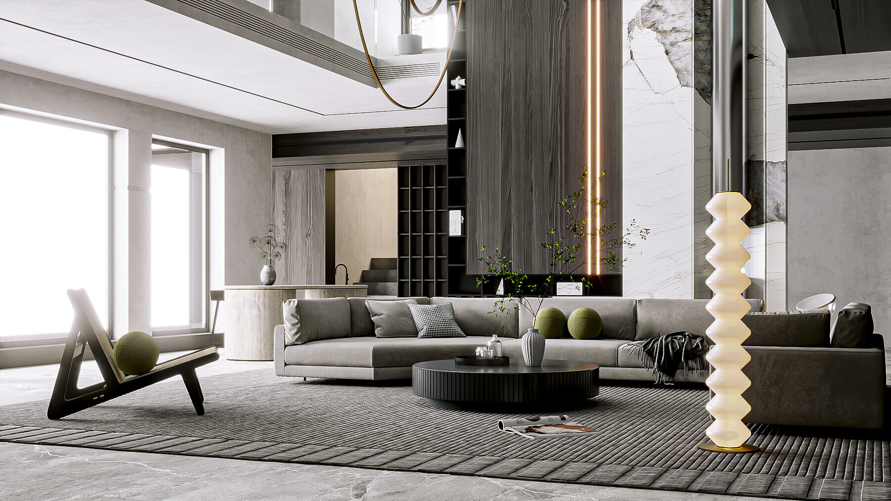 Archviz Hub - Design and Visualize Your Ideas - Excellent living room 06