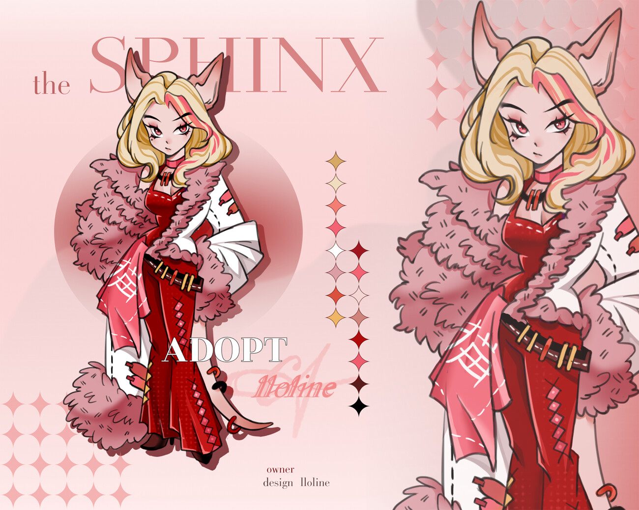 ArtStation - Sphinx Cat Girl Character Design