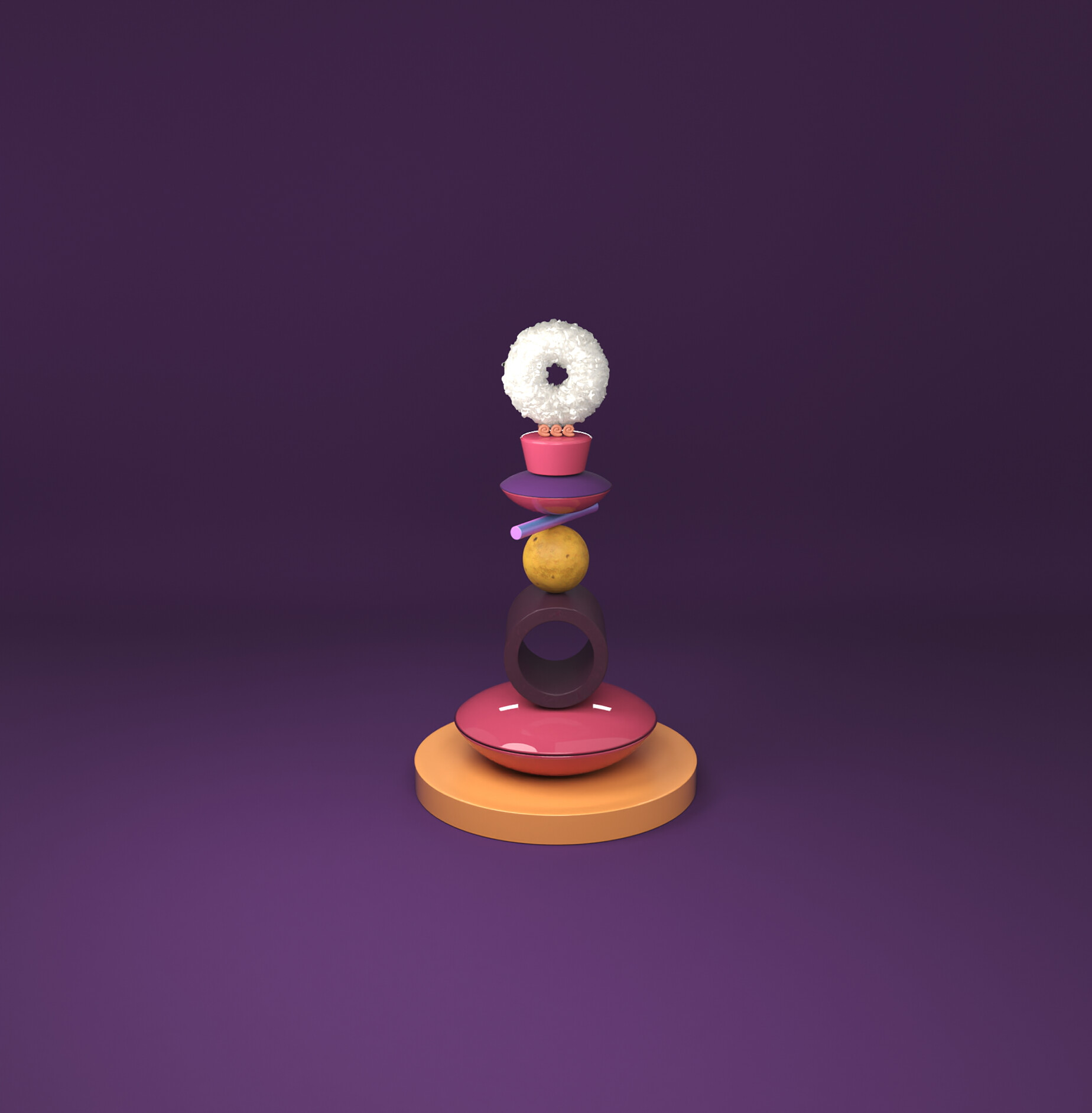 ArtStation - 3D animation🤘with geometric objects📐