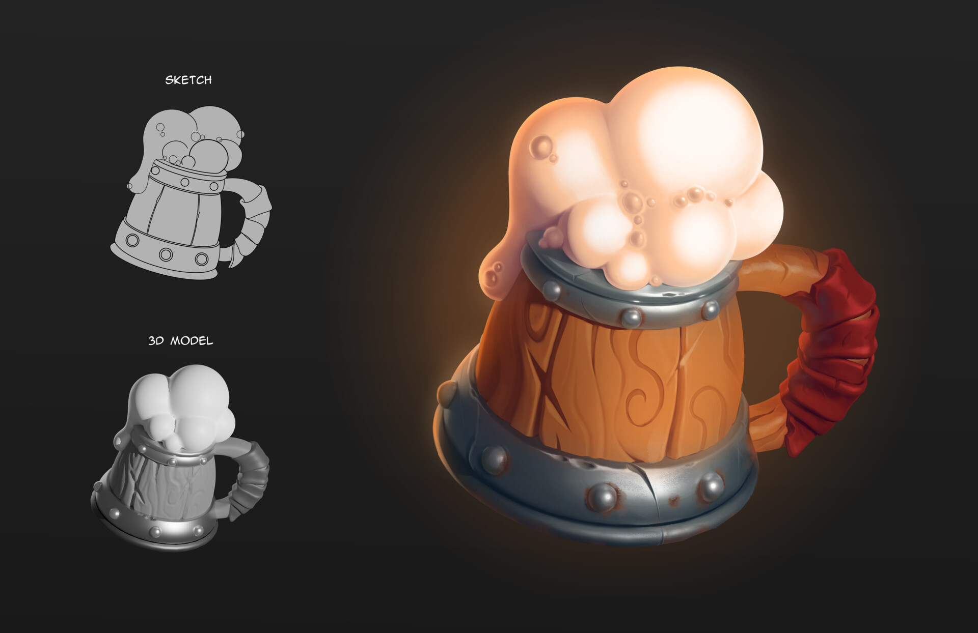 ArtStation - Casual cup prop