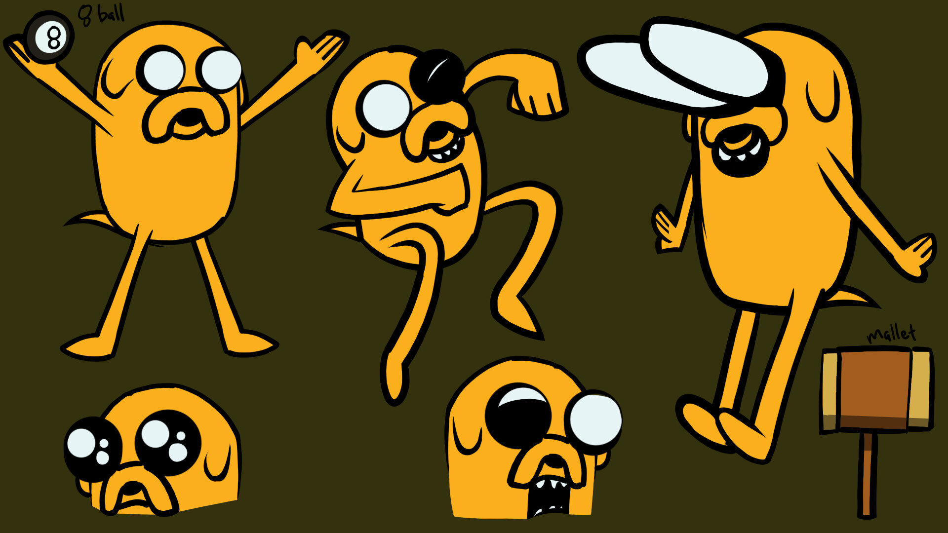 ArtStation - Jake (Concepts for Rigging)