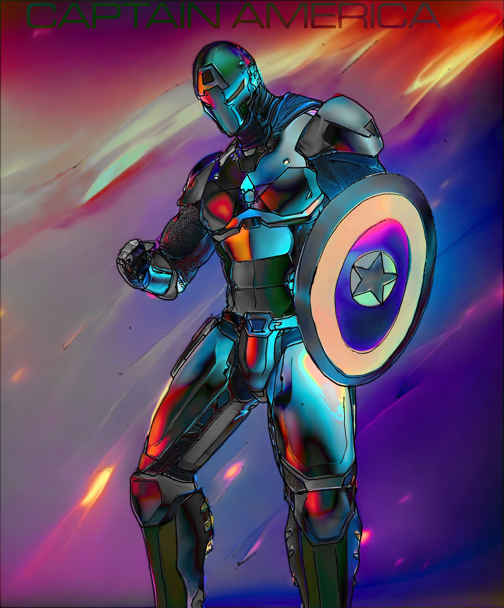 ArtStation - Captain America