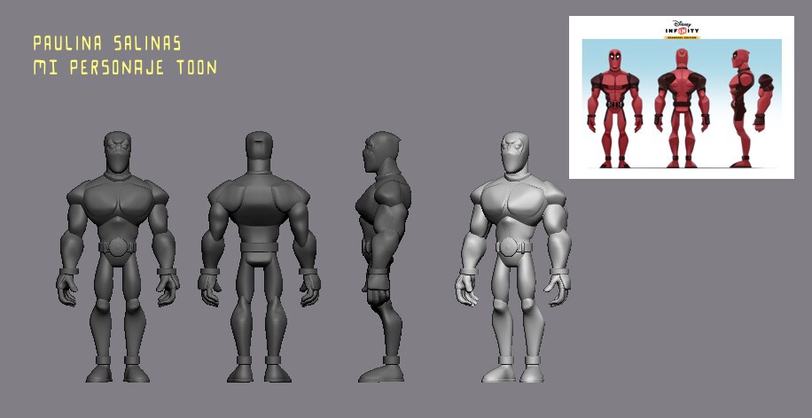 ArtStation - Deadpool Zbrush