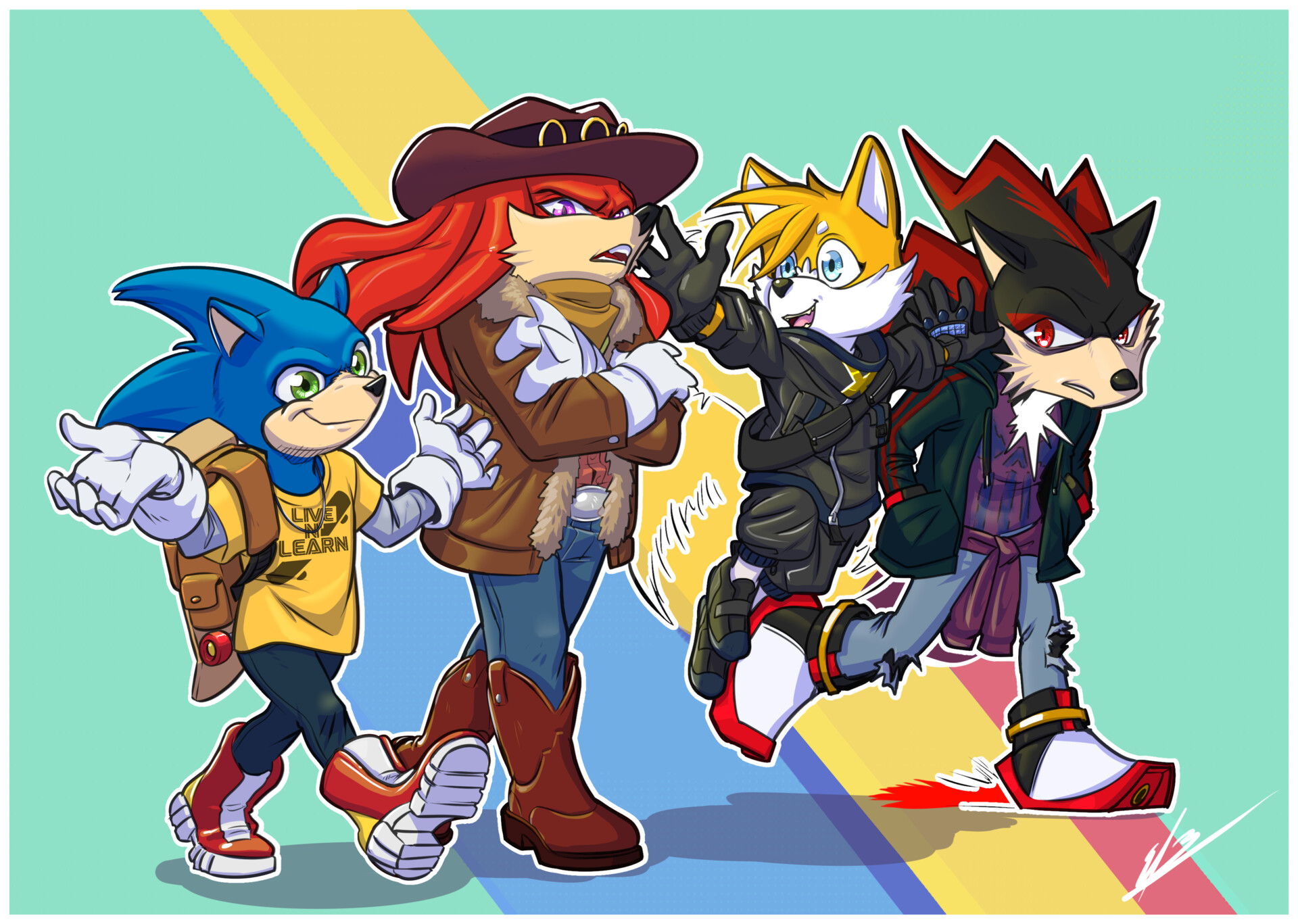 ArtStation - Sonic Gang - Fanart