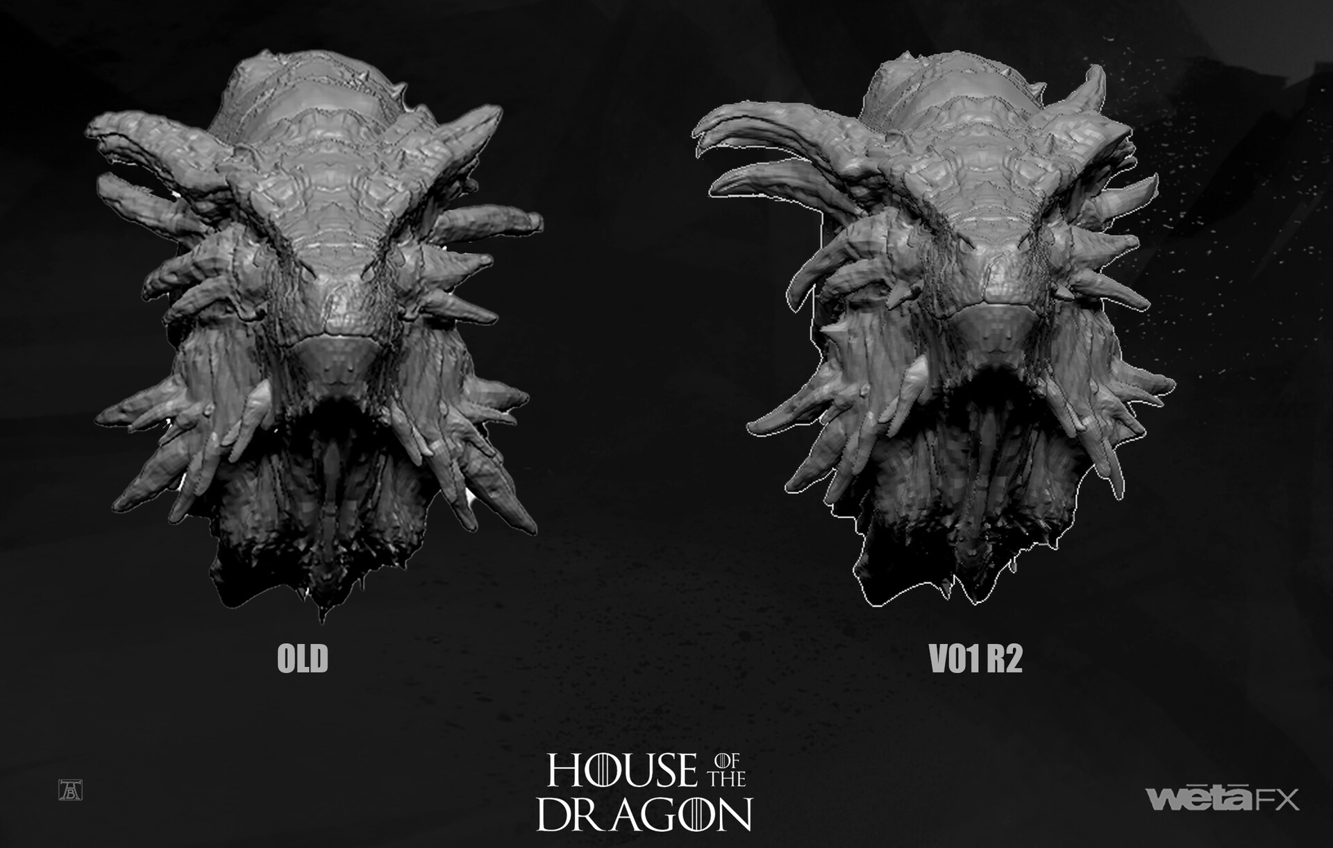 Andrew Baker - House of the Dragon - Vermithor Horn Design