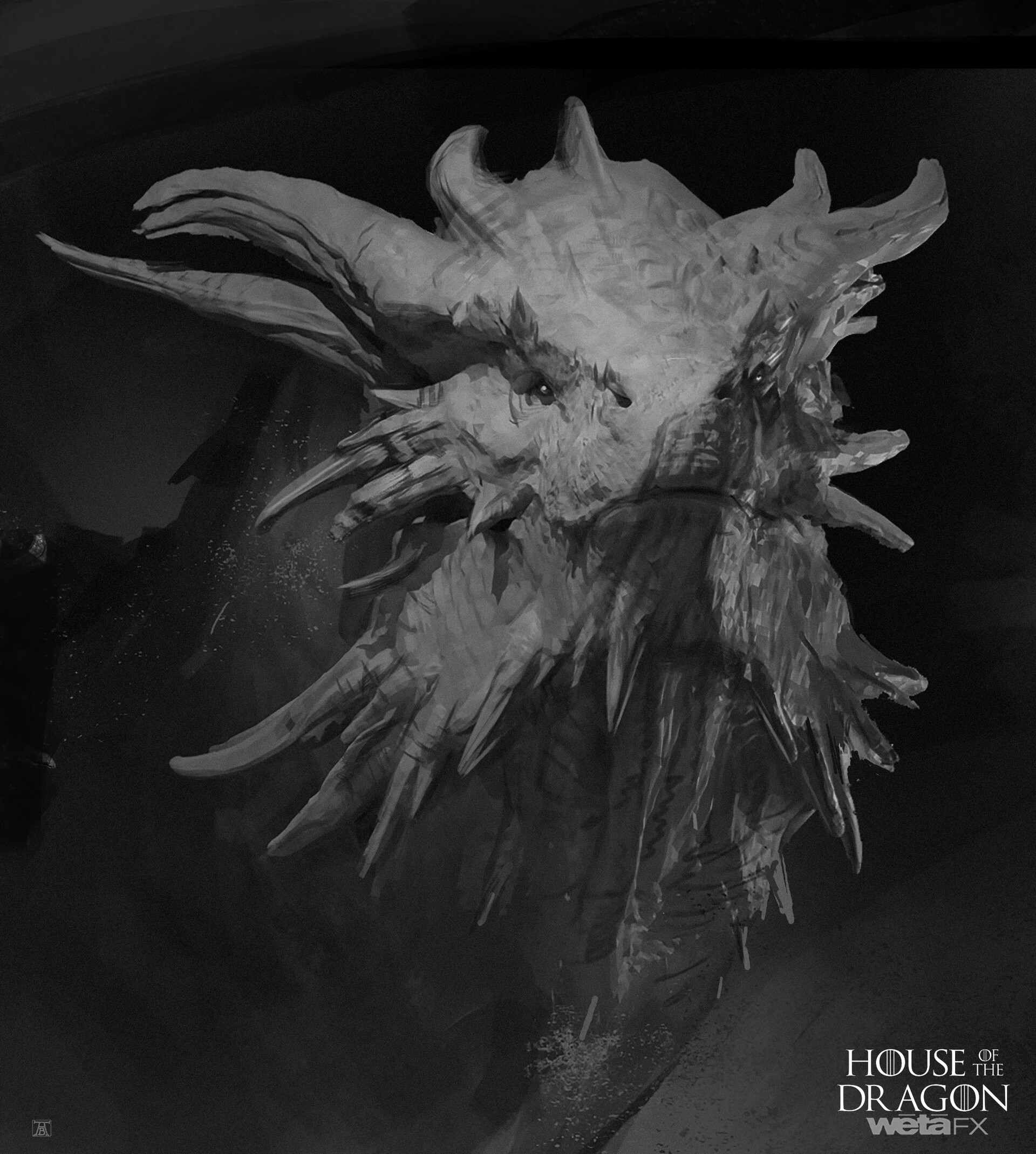 Andrew Baker - House of the Dragon - Vermithor Horn Design