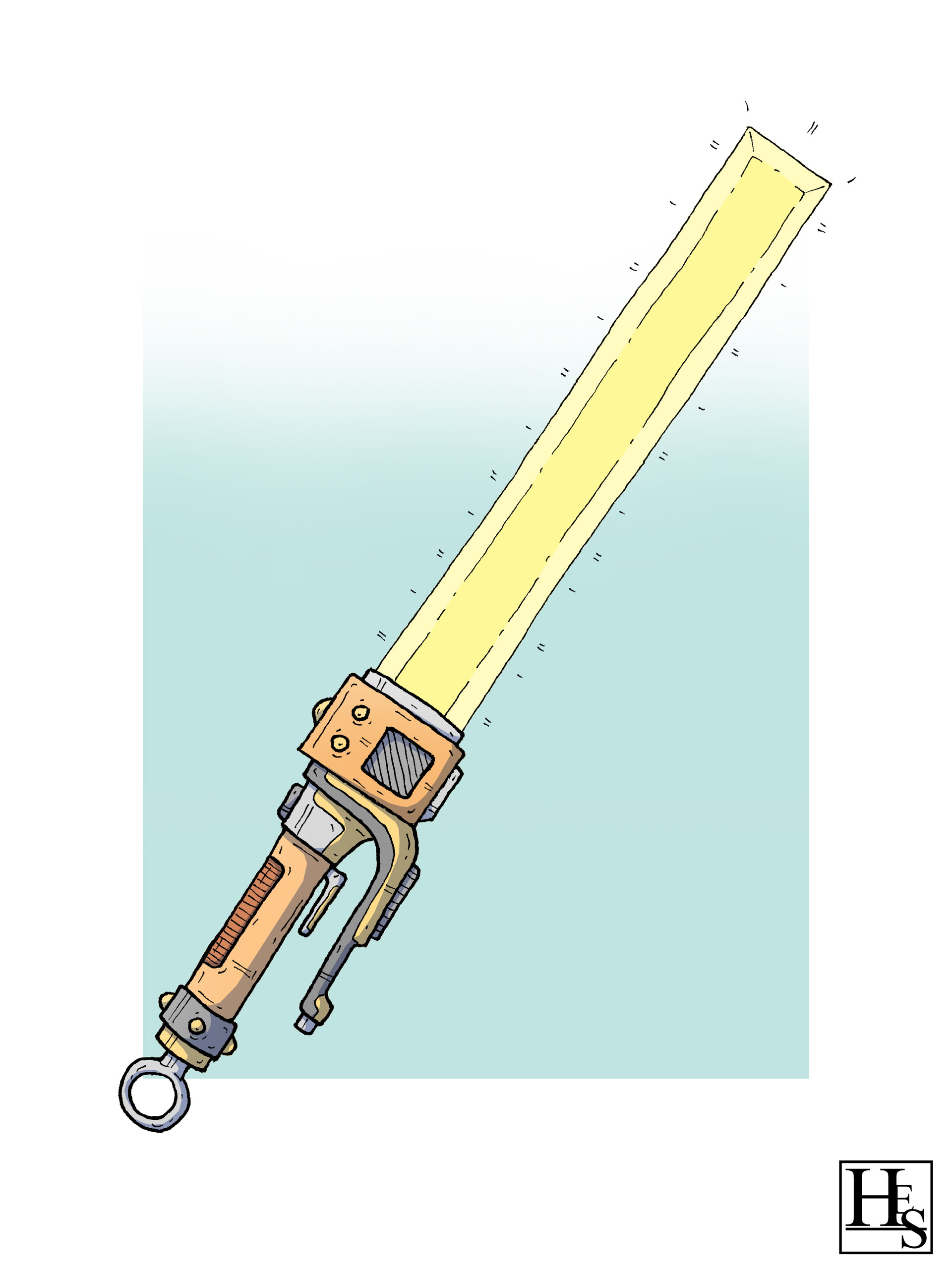 Hayden Stutz - Sci-fi Laser Weapons, Sketch Collection