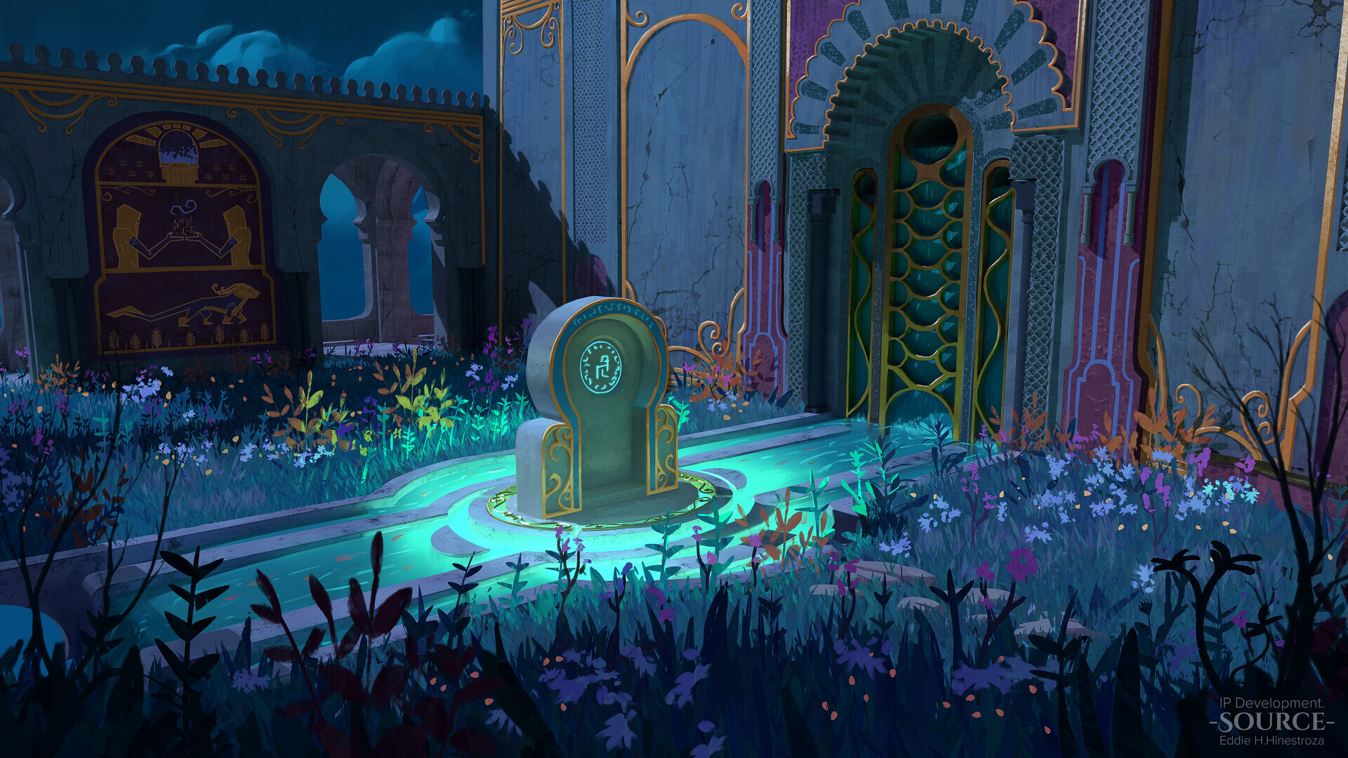 Carl St-Pierre - -Source- Zaine's Temple - 2D to 3D Workflow