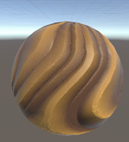 ArtStation - Study - Procedural Sand Dune Material - Unity Shader Graph