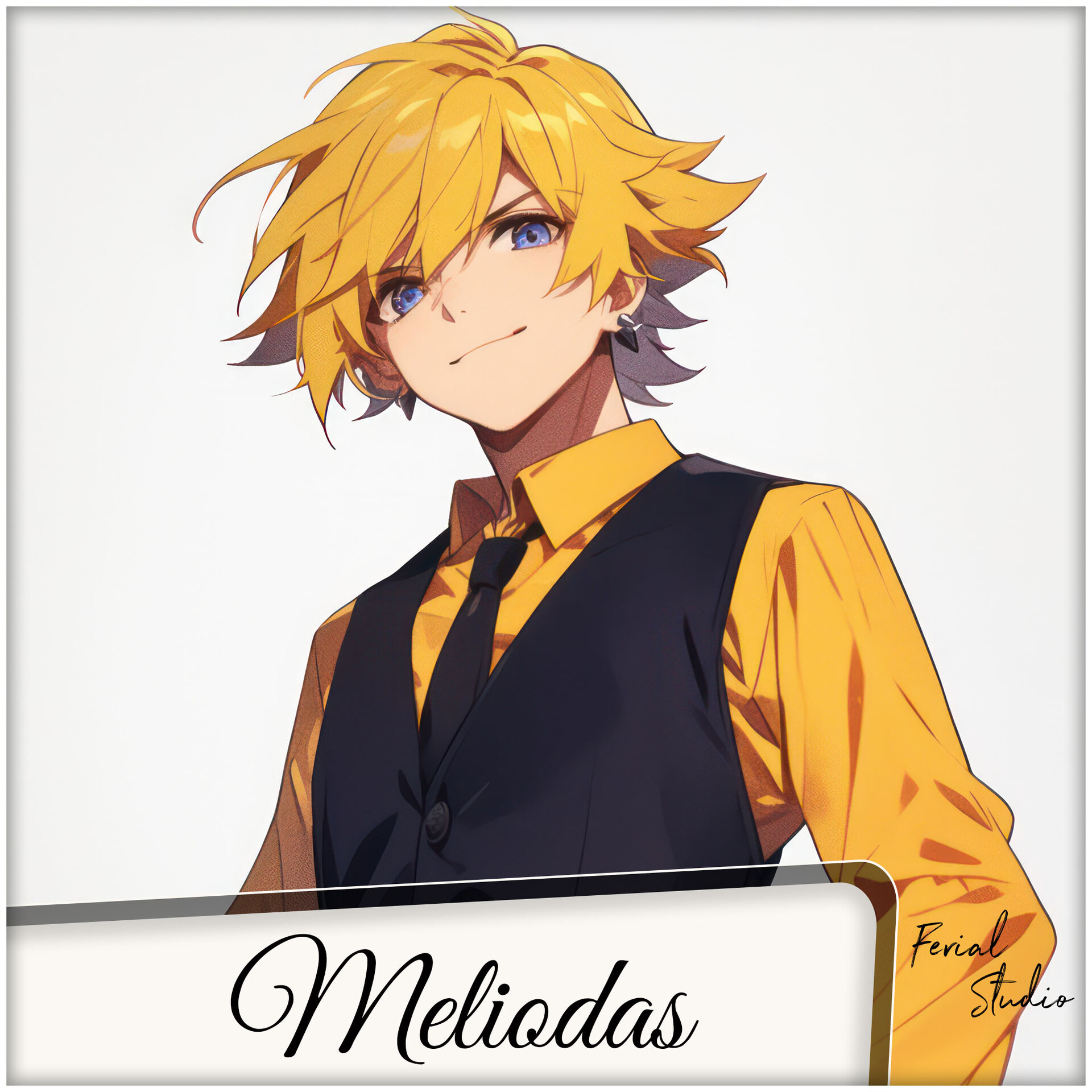 ArtStation - 🔹220 Meliodas - Anime Character Reference Image Pack v.107 ...