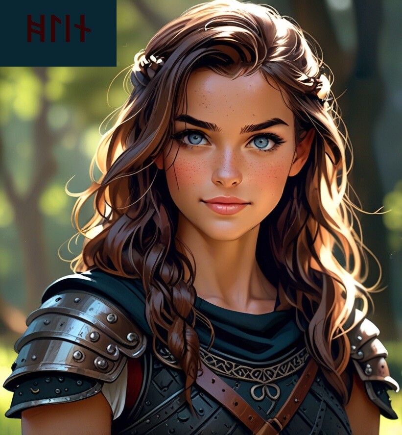 ArtStation - Hlin the calm protector