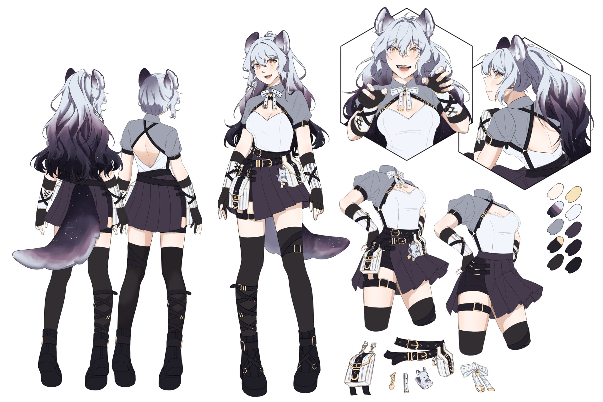 ArtStation - Original Chracter Design Sheet