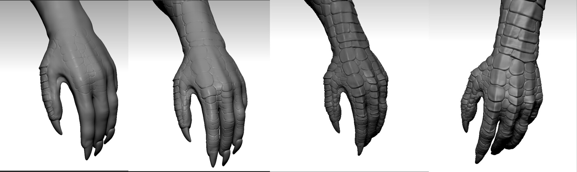 ArtStation - Monster scales